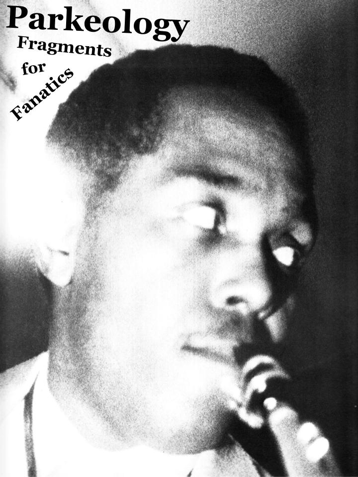 Parkeology 012: Chasten’ the Bird – Charlie Parker 2020 – A Bird ...